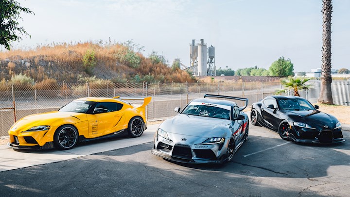 Autotuned Takes on 3 Supras | DrivingLine