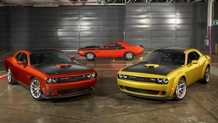 Dodge 50th Anniversary Edition Challengers | DrivingLine