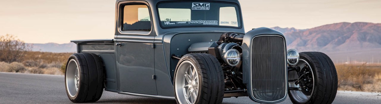 Hot Rod Pickup Perfection: SMG Motoring x Factory Five Racing | DrivingLine