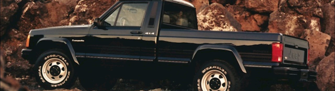 1986-1992 Jeep Comanche Compact Pickup Delivered Off-Road And On ...
