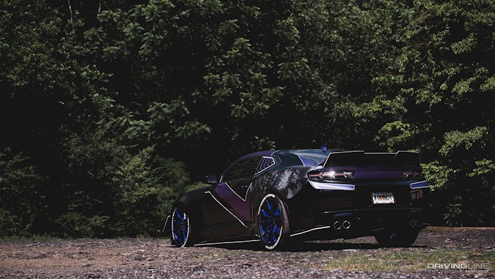 Wakanda Forever: Black Panther Chevrolet Camaro SS | DrivingLine