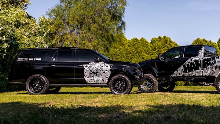 Ominous: A Sinister, Lifted and Engraved Ford Expedition SUV | DrivingLine