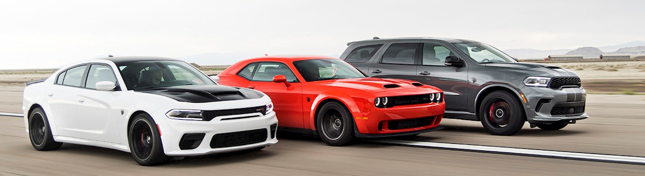 Durango Hellcat, Charger Redeye & Challenger Super Stock: Dodge Triples ...
