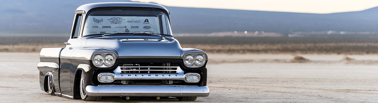 Fresh Blood: A Lowered ’58 Chevy Apache Pickup Truck | DrivingLine