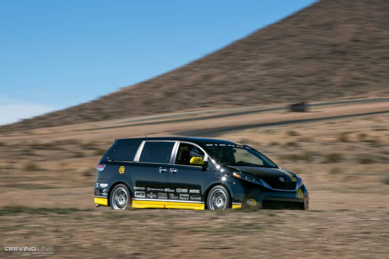 Dai Yoshihara Test Drives the Toyota Sienna R-Tuned Concept | DrivingLine