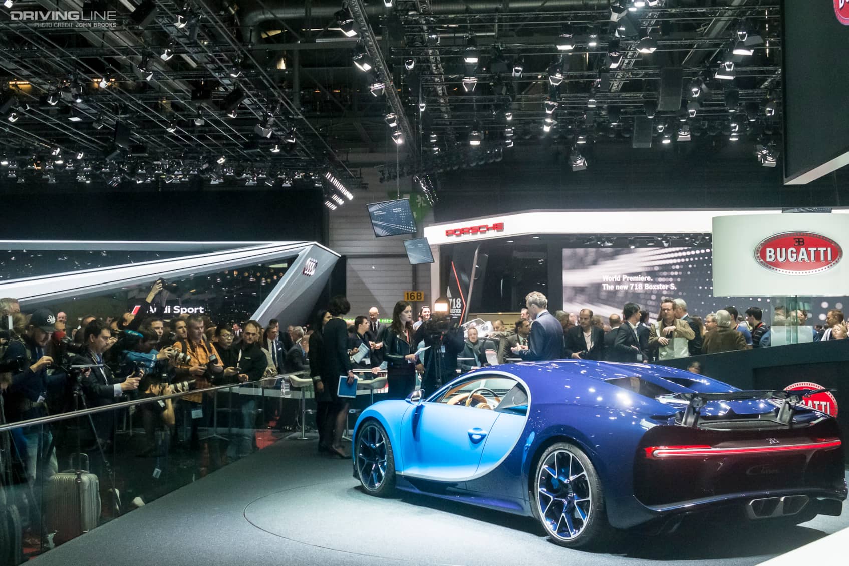 View From The Top: Bugatti Chiron | DrivingLine