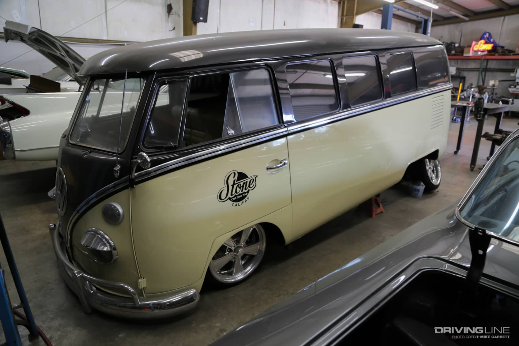 The Science of Slammed With Stone Custom Fab | DrivingLine