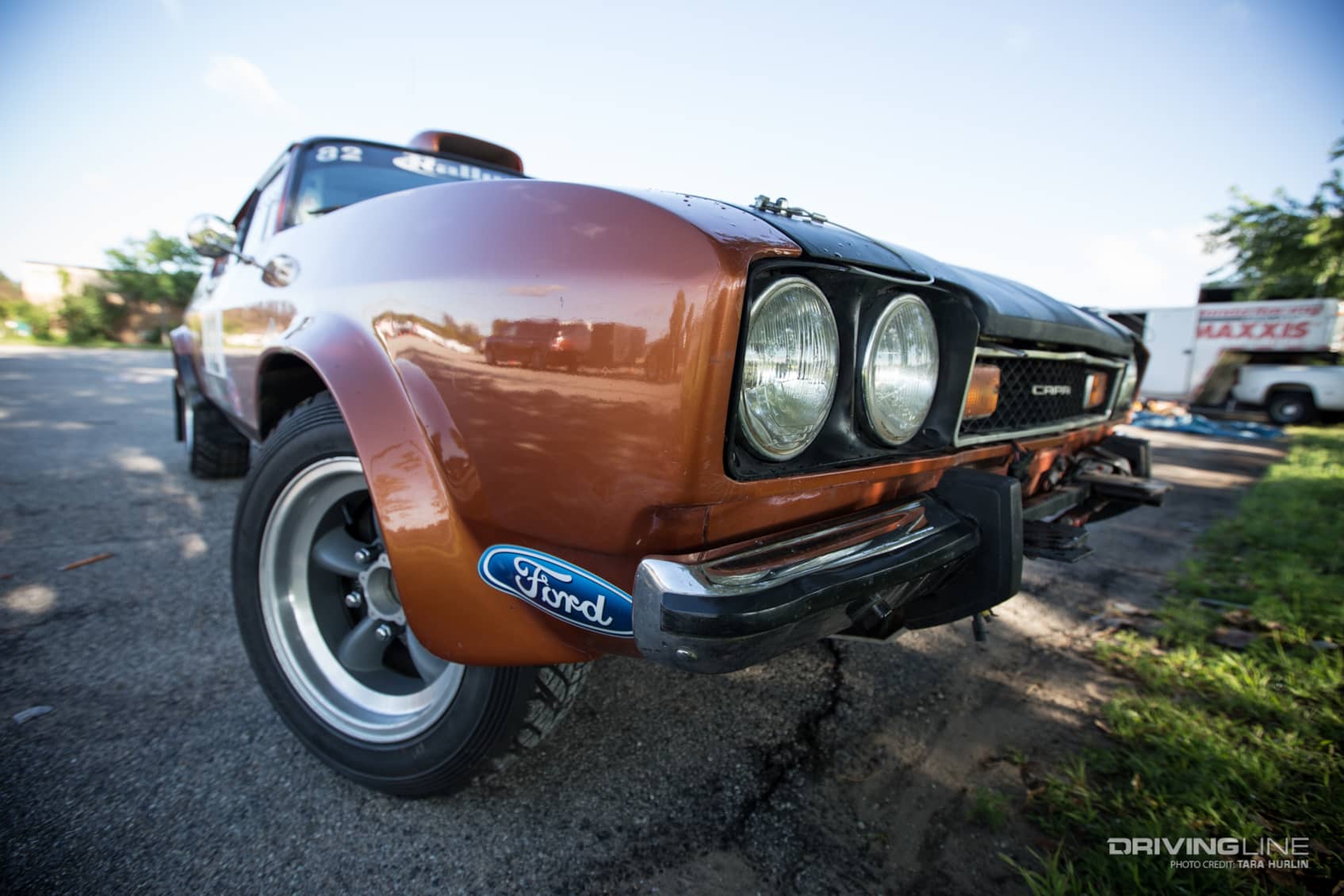 This 1974 Ford Capri Brings the Muscle to Rally Racing | DrivingLine