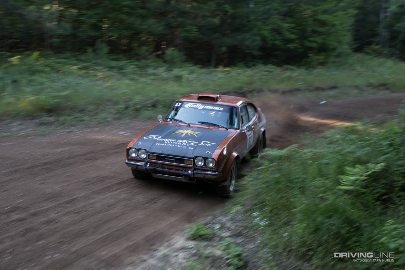 This 1974 Ford Capri Brings the Muscle to Rally Racing | DrivingLine