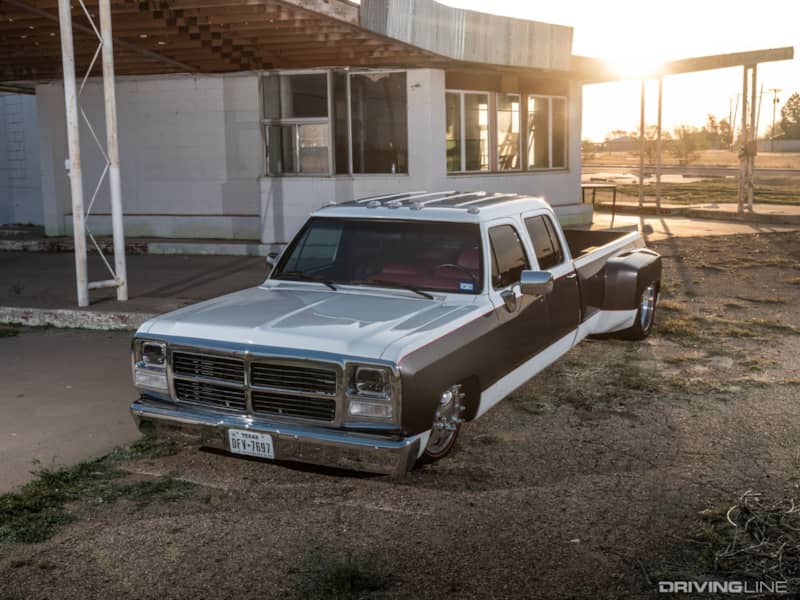 Gennie: The Drool-Worthy Dropped Diesel Dodge Dually | DrivingLine
