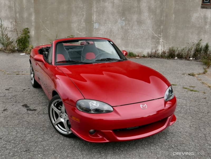 Looking Back: Driving A Bone-Stock 2004 Mazdaspeed MX-5 Miata | DrivingLine