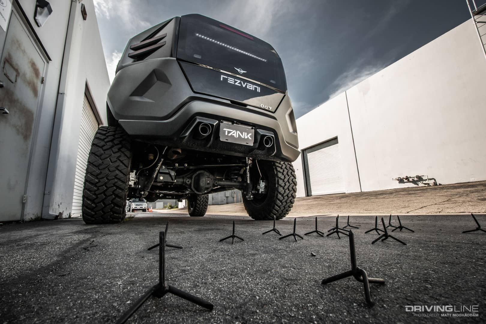 6 Ridiculously Cool Features of the Rezvani Tank | DrivingLine