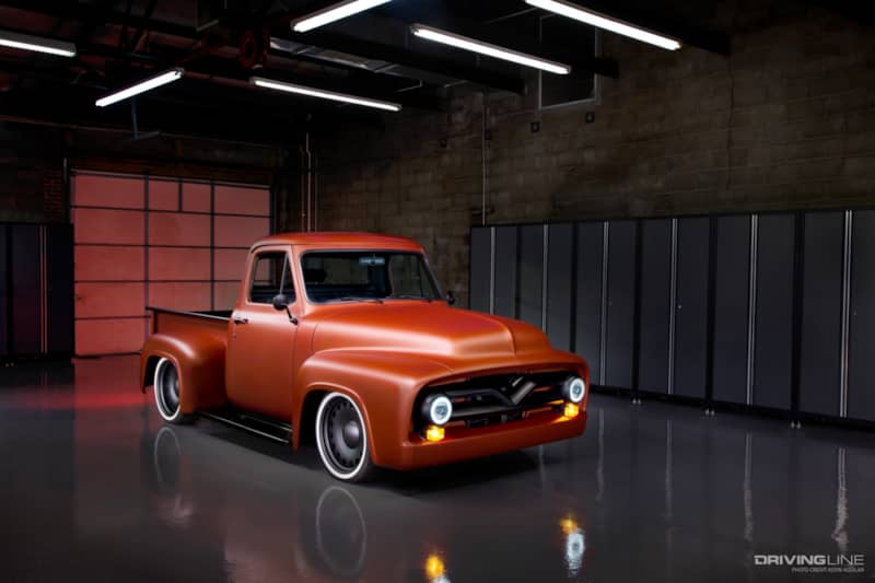 Retrofied: Converging Modern Tech with Vintage 1955 Ford F-100 Iron ...