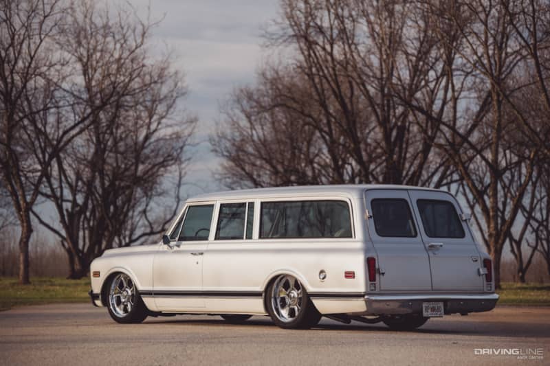 Chevy Runs Deep: Jerry's 1971 Bagged Suburban | DrivingLine