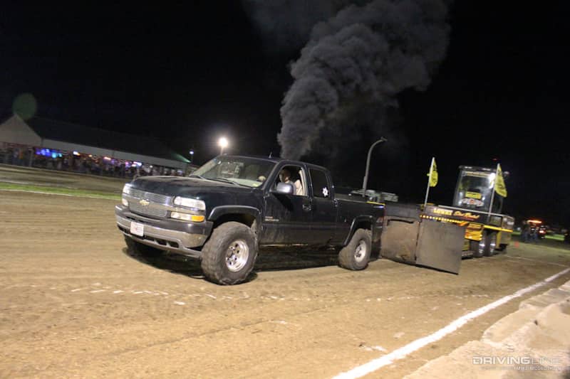 Diesel Pulling: Dragging 40,000 LBS Through the Dirt | DrivingLine