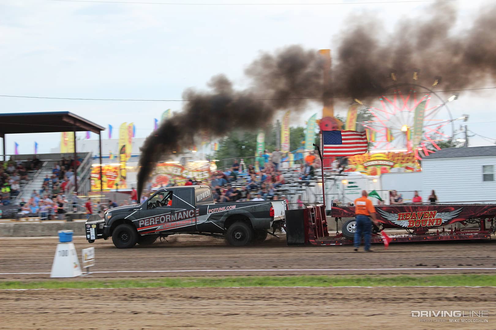 Diesel Pulling: Dragging 40,000 LBS Through the Dirt | DrivingLine