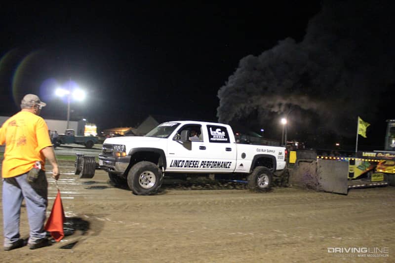 Diesel Pulling: Dragging 40,000 LBS Through the Dirt | DrivingLine