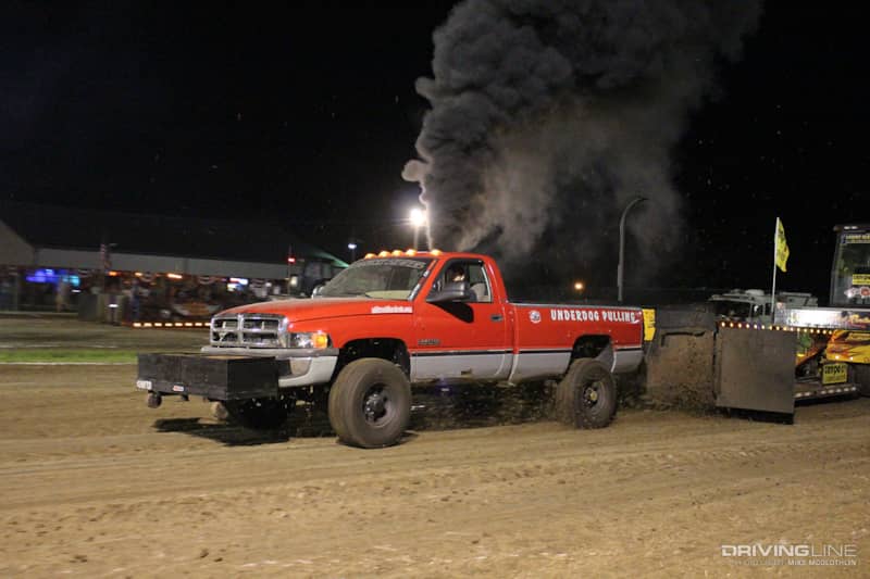 Diesel Pulling: Dragging 40,000 LBS Through the Dirt | DrivingLine