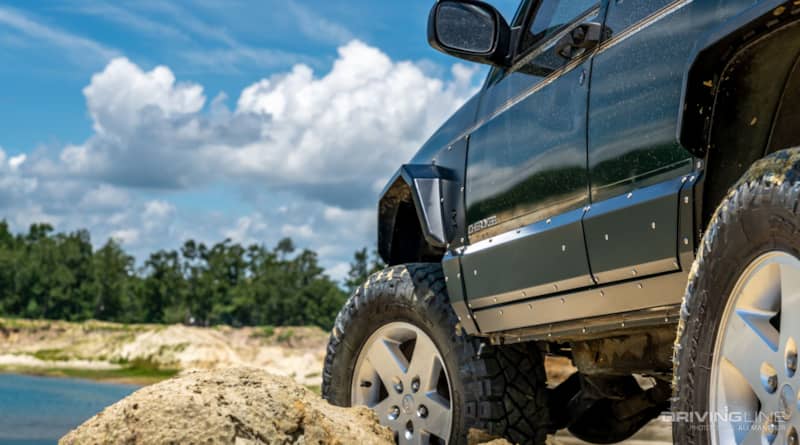 Rusty’s Jeep XJ Fender Flares & Rocker Guards Upgrade | DrivingLine