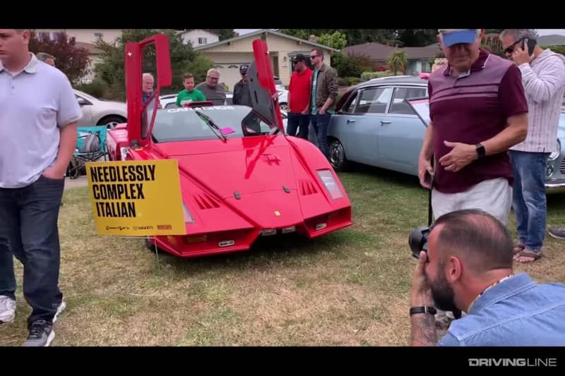 Fake Ferrari at Monterey Car Week | DrivingLine