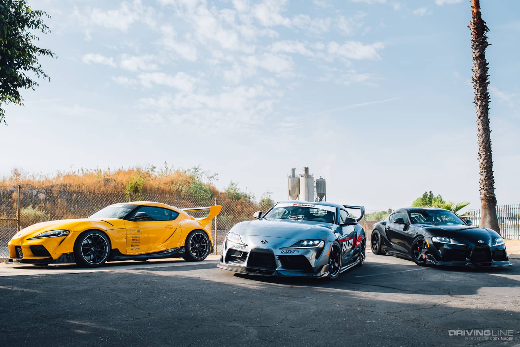 Autotuned Takes on 3 Supras | DrivingLine