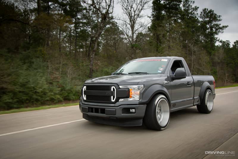 The EcoSlab: 2018 Ford F150 Wide Body Pickup Truck | DrivingLine