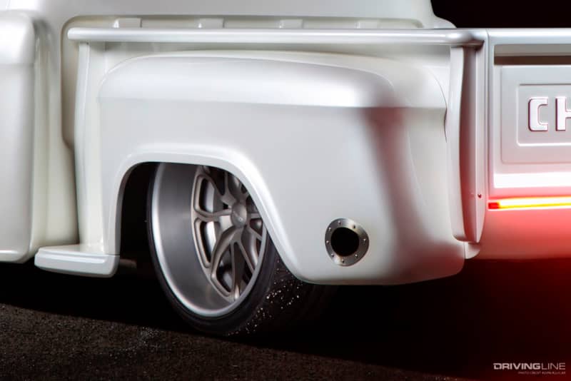 Snow White Revisited: The Fairytale of this Custom ’57 Chevy Truck ...