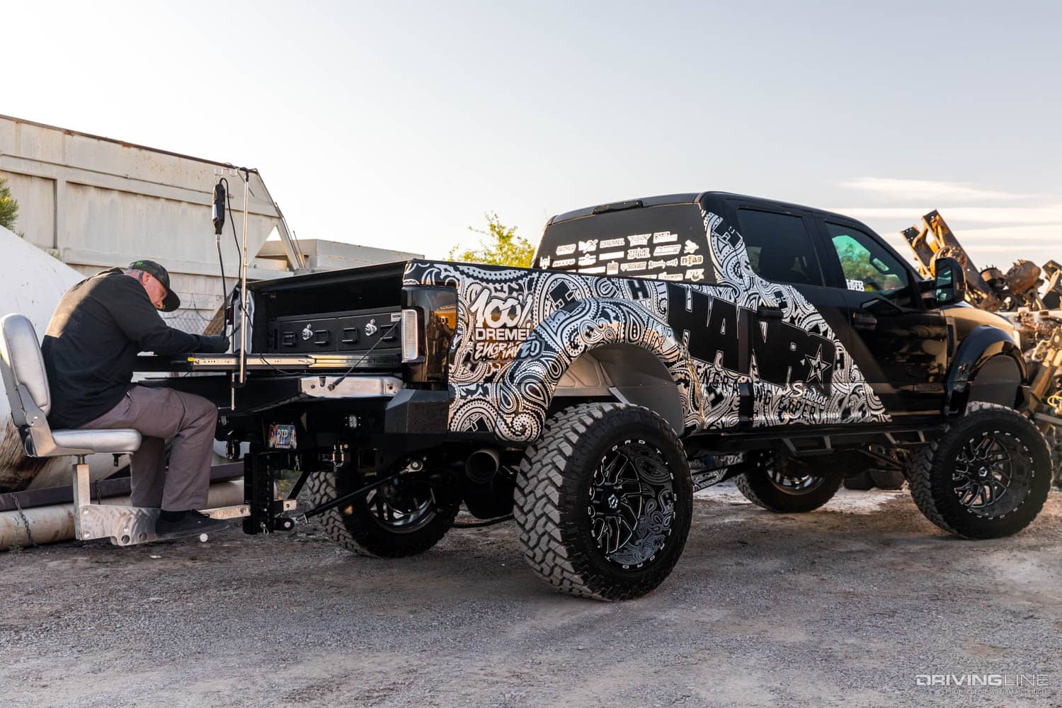 Aluminati: Hanro's Engraved H250 Ford Truck | DrivingLine