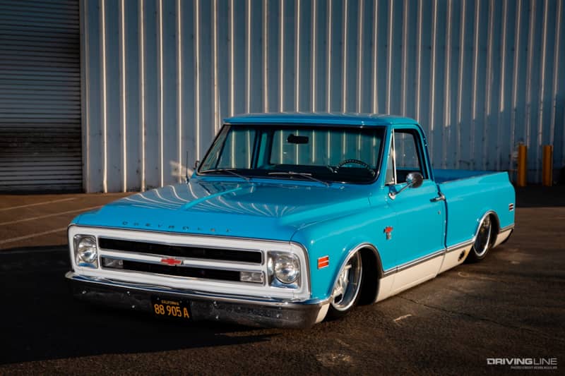 California Clean: Slammed, Spotless ’68 Chevy C10 Shortbed | DrivingLine
