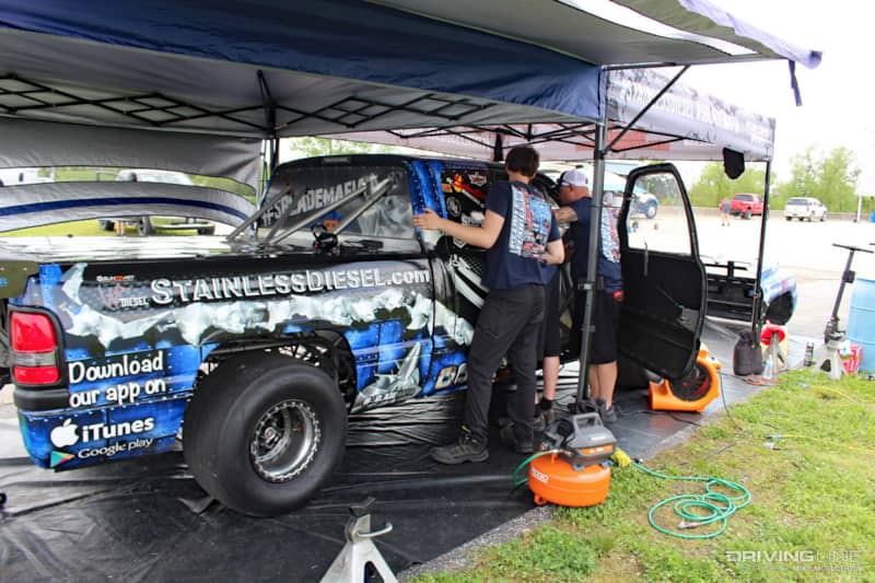 The World’s Fastest Pro Street Diesel Truck | DrivingLine