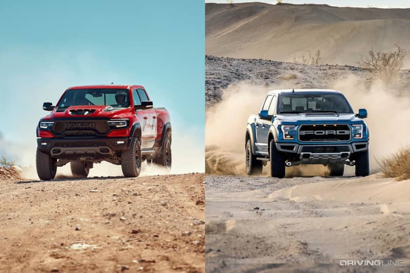 Ram TRX vs F-150 Raptor: Who Will Win the New Off-Road Pickup War ...