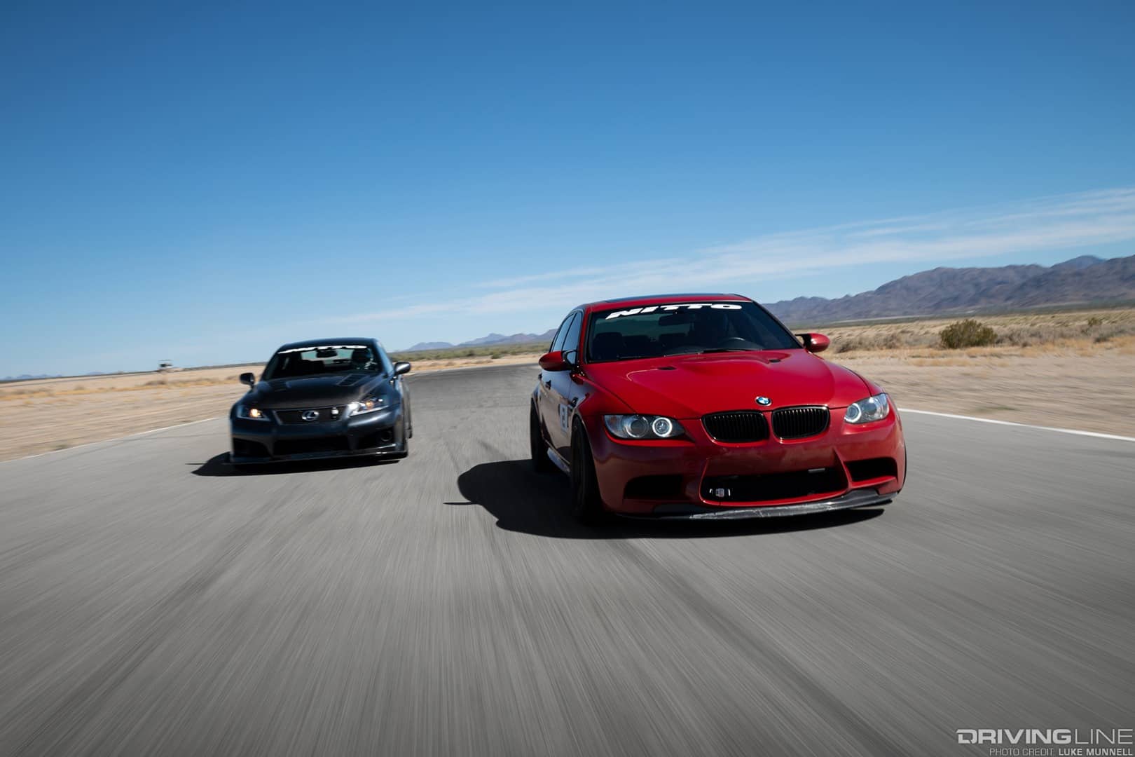 BMW E90 M3 vs Lexus IS-F: Driver Battles | DrivingLine