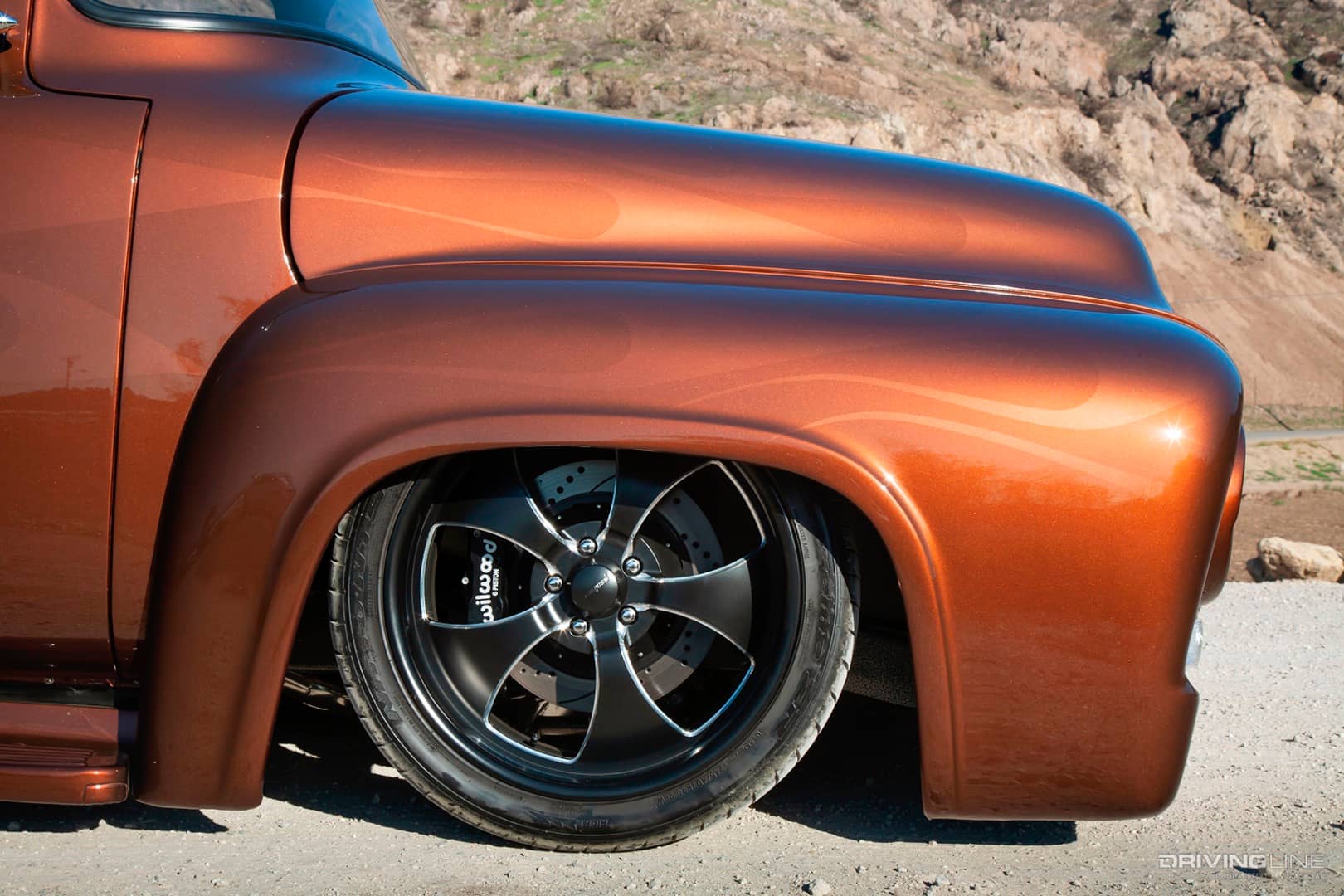 Stunning, Slammed ’56 Ford F-100 Pickup Truck | DrivingLine