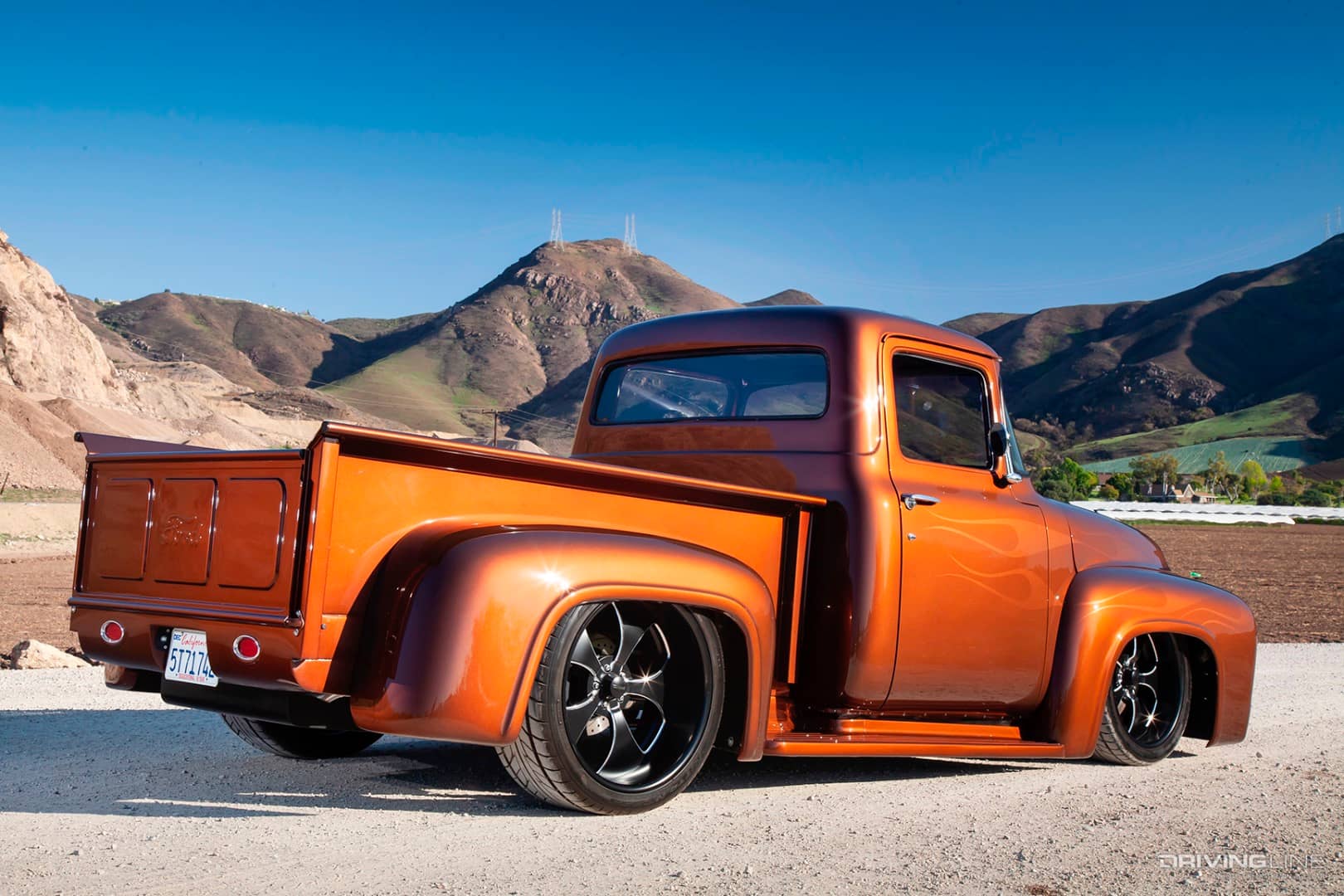 Stunning, Slammed ’56 Ford F-100 Pickup Truck | DrivingLine