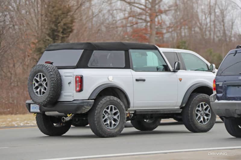 Spy Photos: New Bronco 2-Door Soft Top Fastback | DrivingLine