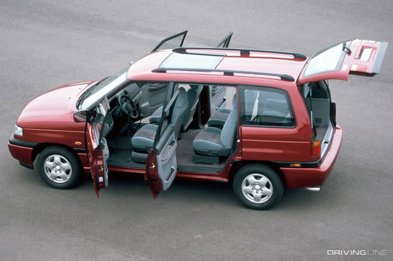 Part 4x4, Part Minivan: The First Gen Mazda MPV Was Doing "Adventure ...