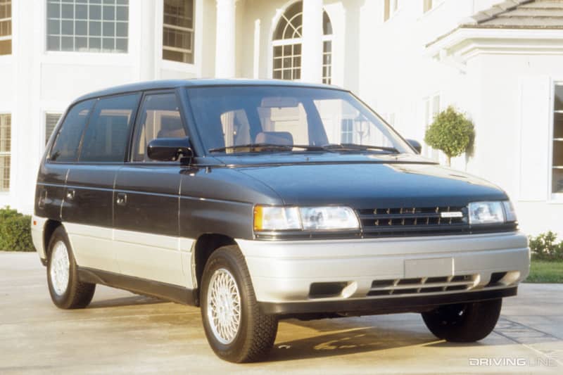 Part 4x4, Part Minivan: The First Gen Mazda MPV Was Doing "Adventure ...