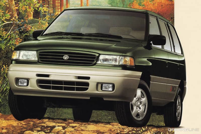 Part 4x4, Part Minivan: The First Gen Mazda MPV Was Doing "Adventure ...
