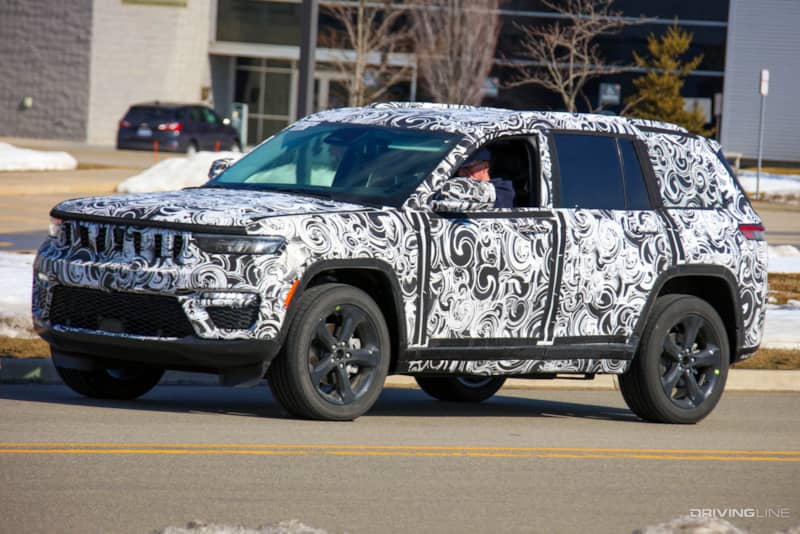 Spy Photos: 2022 Jeep Grand Cherokee 2-Row SUV | DrivingLine