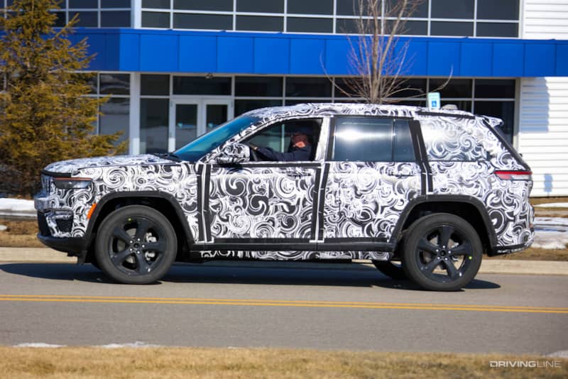Spy Photos: 2022 Jeep Grand Cherokee 2-Row SUV | DrivingLine