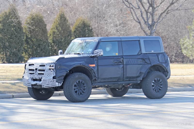 Spy Photos: New Ford Bronco Warthog with Hybrid Power? | DrivingLine