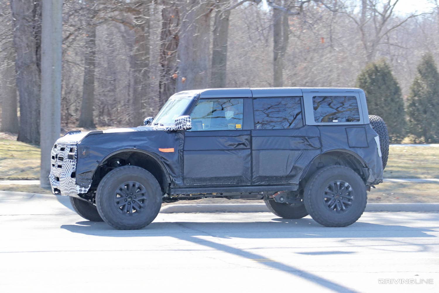 Spy Photos: New Ford Bronco Warthog with Hybrid Power? | DrivingLine