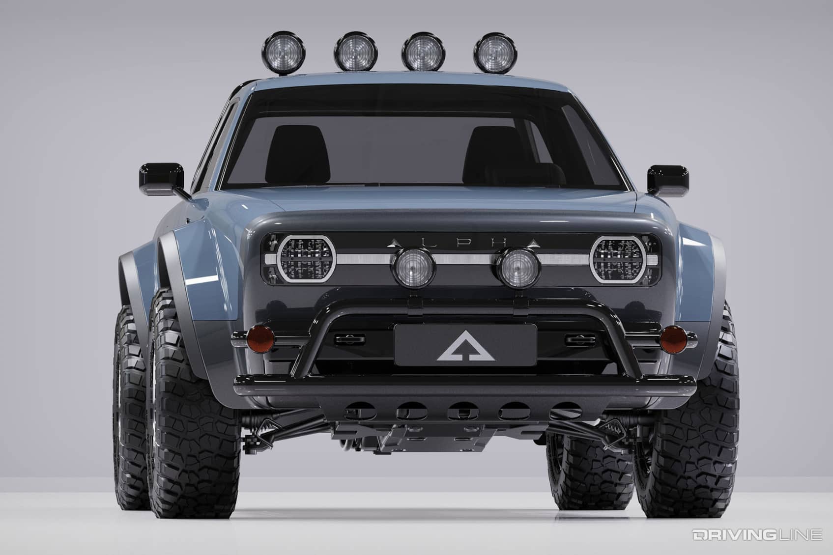 Meet the Alpha Wolf: An All-Electric 1980s Pickup Truck Throwback ...