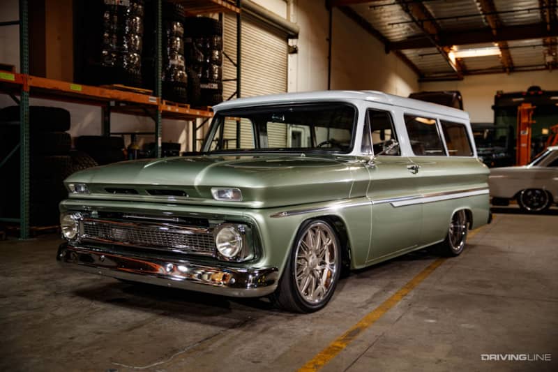 Family Friendly Slammed '64 Suburban Custom | DrivingLine