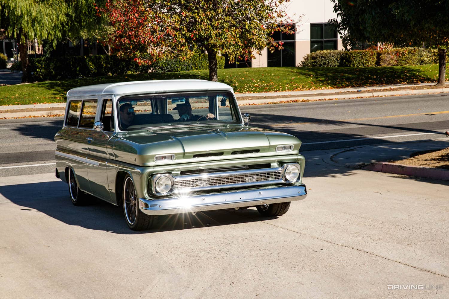 Family Friendly Slammed '64 Suburban Custom | DrivingLine