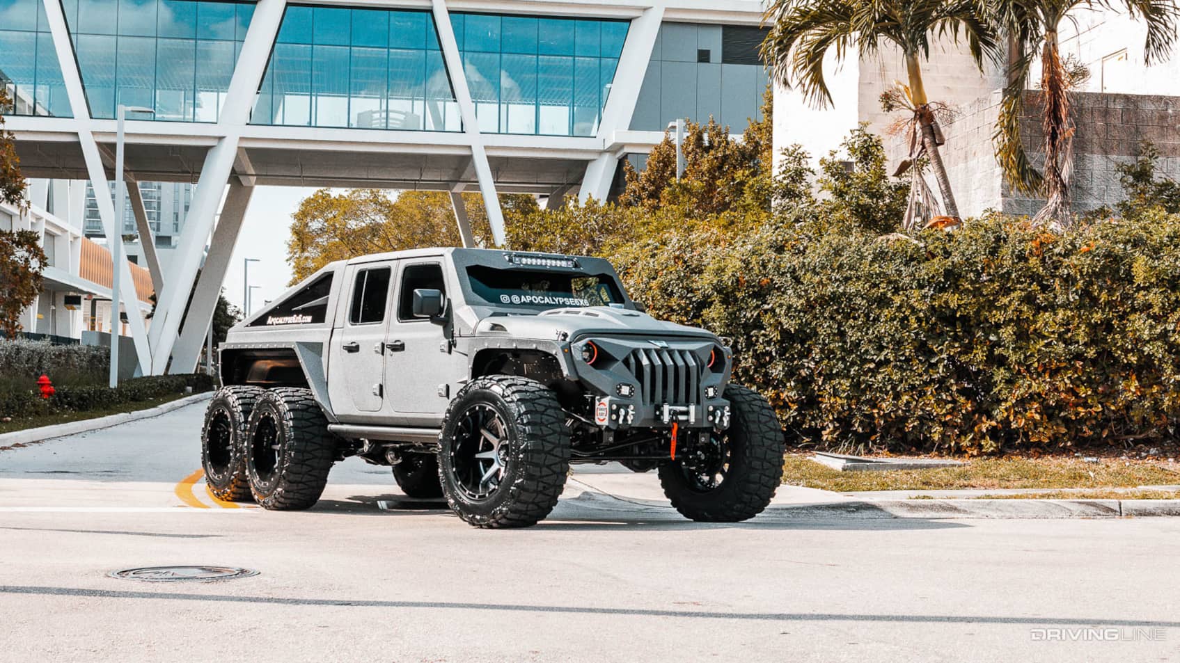 Apocalypse 6x6 Hellfire: Custom 6WD 707hp Jeep Gladiator Truck ...