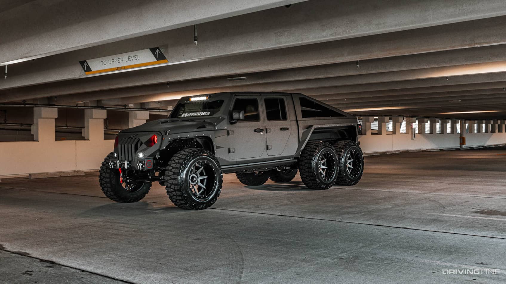 Apocalypse 6x6 Hellfire: Custom 6WD 707hp Jeep Gladiator Truck ...