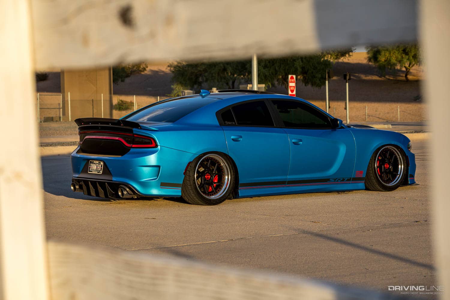 Pearl Blue 2015 Dodge Charger SRT 392 | DrivingLine