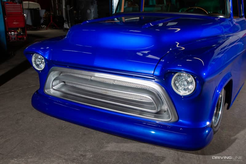 A Former Chicken Coop Turned Show Stopper: Customs by Lopez '57 Chevy ...
