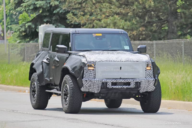 Spy Photos: New Ford Bronco Raptor Confirmed | DrivingLine